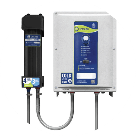 What's the Tersano SAO cleaning system?